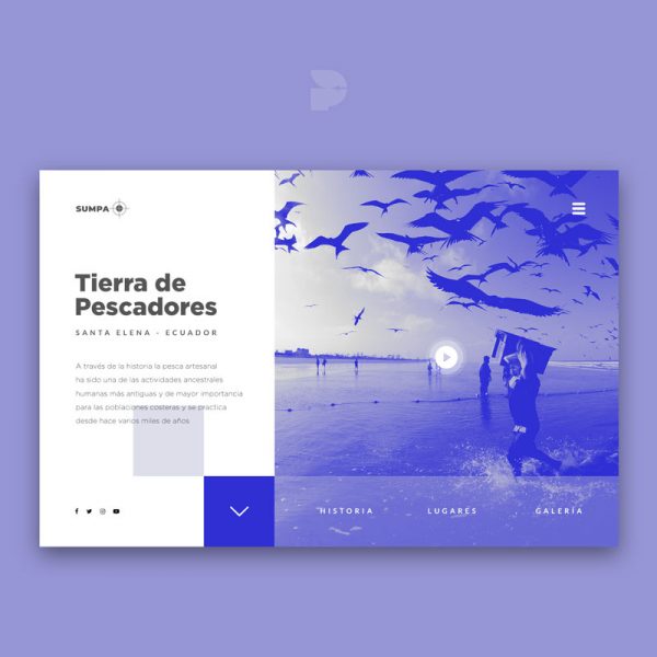 Diseño página web para blog profesional Sumpa | Prosandoval Creativo