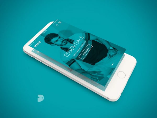 Diseño tienda online de moda masculina Makko | Prosandoval Creativo