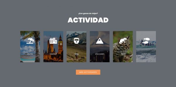 🥇 Diseño página web para agencia de viajes y turismo - Prosandoval
