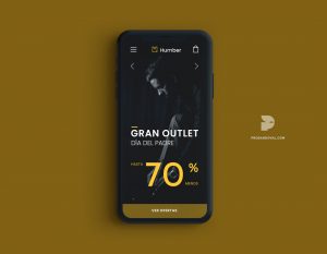 Diseño tienda online de ropa de hombre | Prosandoval Creativo