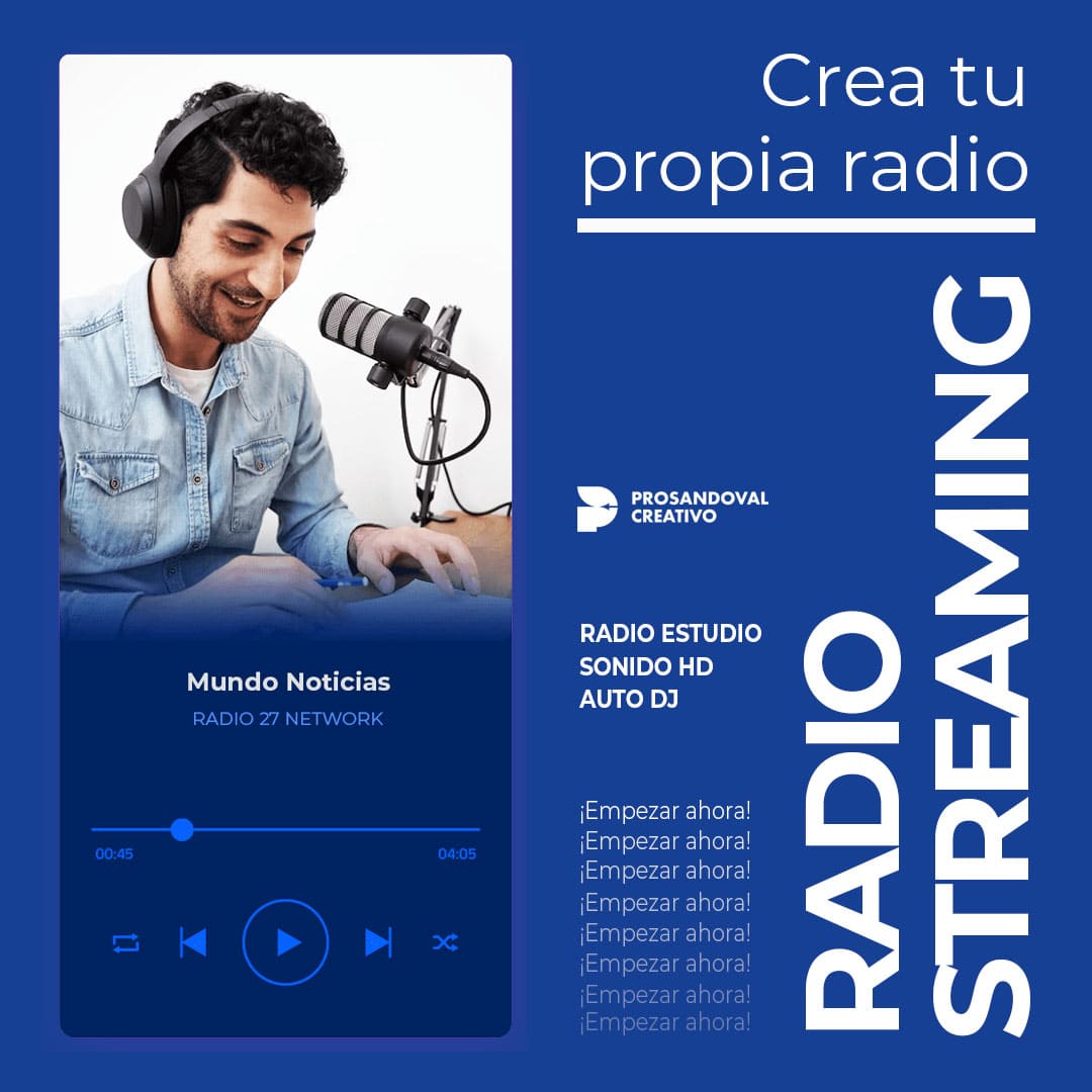 Streaming Radio AutoDJ | ICECAST | PODCASTS | TUNEIN
