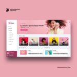 Diseño página web para DJs radio shows | Prosandoval Creativo